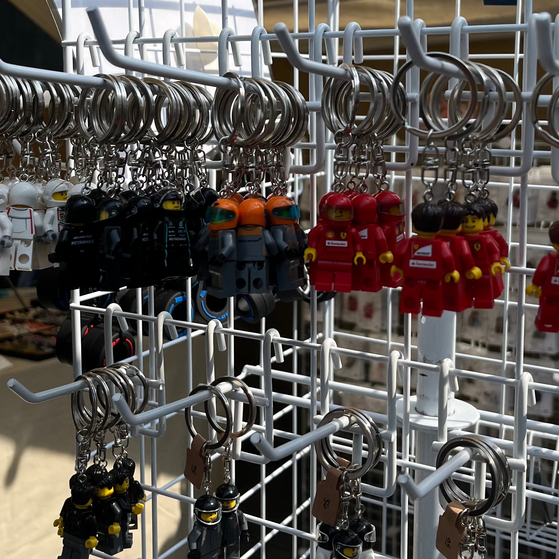 F1 Lego Keychains – Lights Out KL